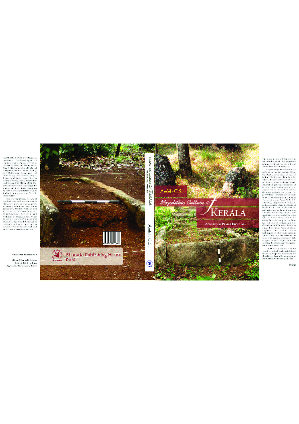 (PDF) Megalithic Culture of Kerala: A study of Pamba River Basin