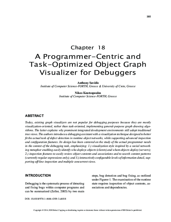 (PDF) Task-Optimized Object Graph Visualizer for Debugging