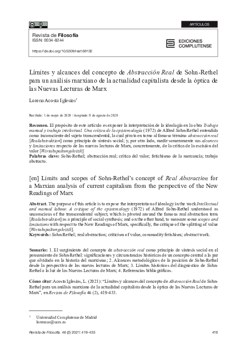 (PDF) REVISTA DE FILOSOFÍA Nº46 (2) (2021): "Límites y alcances del ...