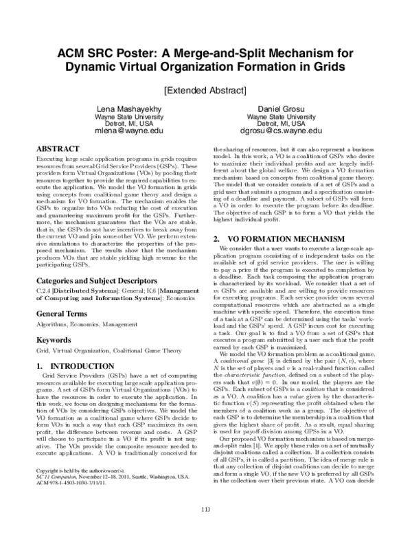 (PDF) ACM SRC poster