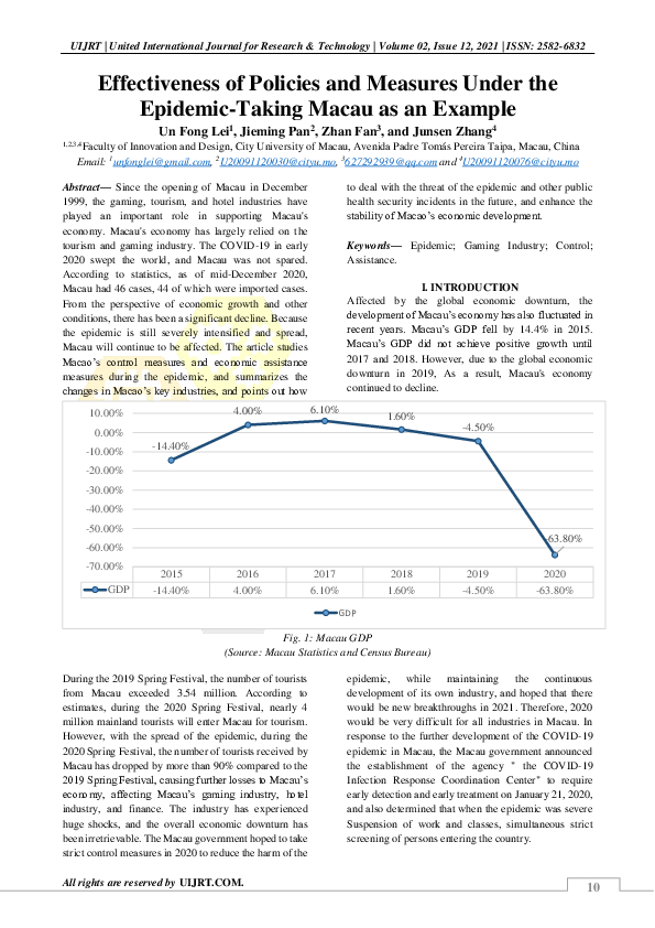 (PDF) Effectiveness of Policies and Measures Under the Epidemic-Taking ...