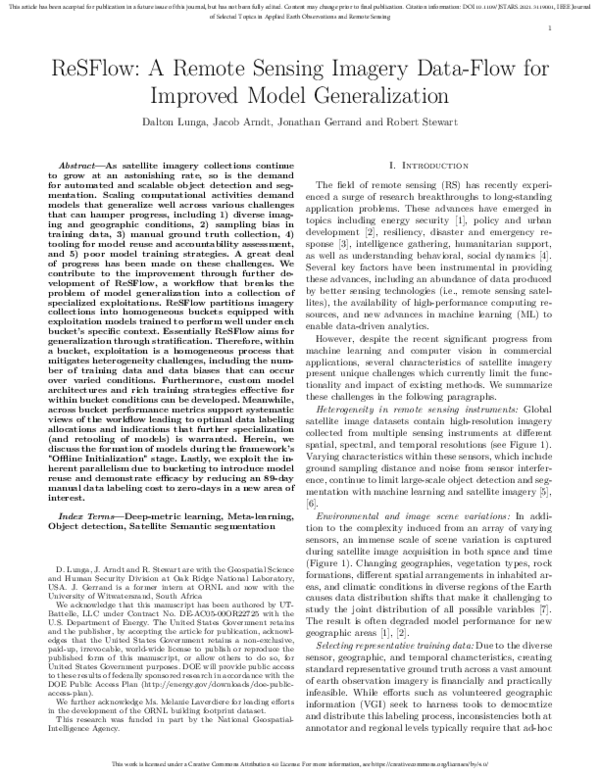 (PDF) ReSFlow: A Remote Sensing Imagery Data-Flow for Improved Model Generalization
