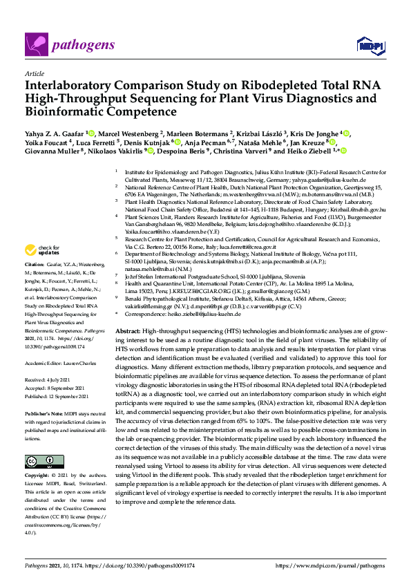 (PDF) Interlaboratory Comparison Study on Ribodepleted Total RNA High ...