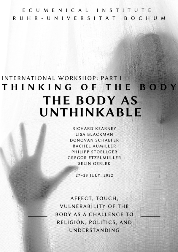 (PDF) Part I: Thinking of the Body — The Body as Unthinkable