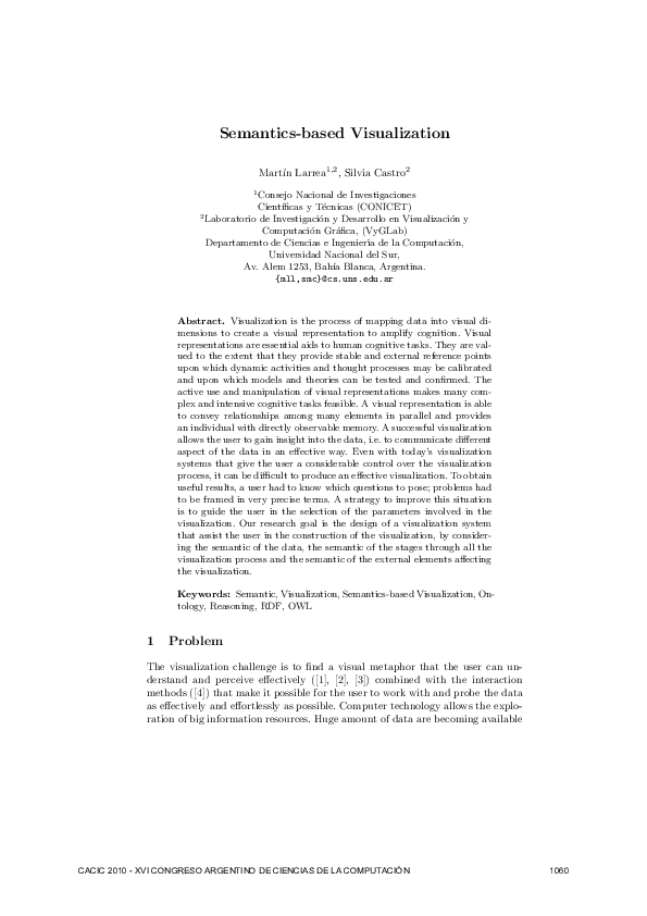 (PDF) Semantics-based visualization