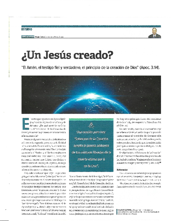 (PDF) ¿Un Jesús creado?