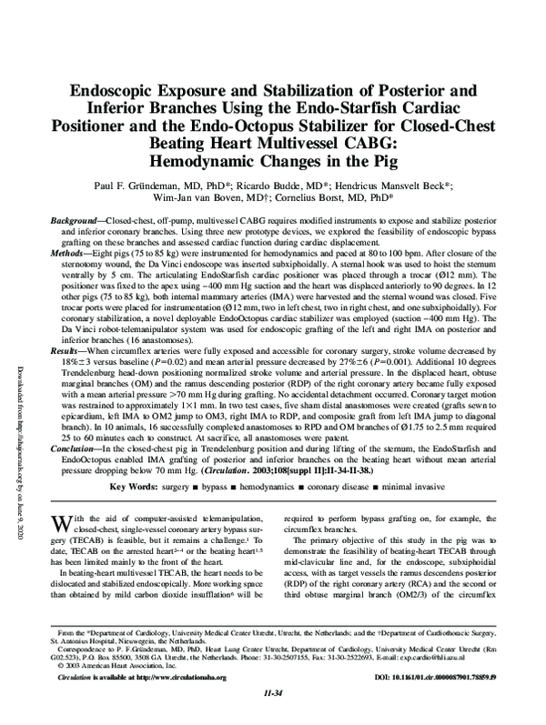 (PDF) Endoscopic Exposure and Stabilization of Posterior and Inferior ...