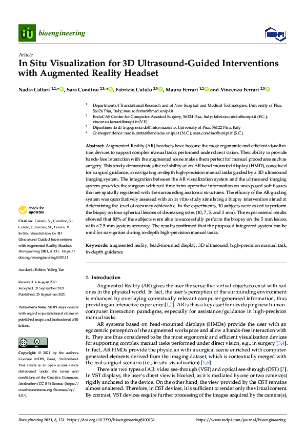 (PDF) In Situ Visualization for 3D Ultrasound-Guided Interventions with ...