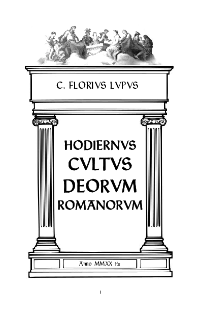 (PDF) Hodiernus Cultus Deorum Romanorum