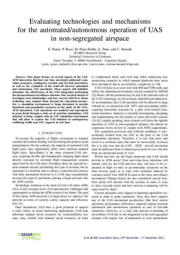 (PDF) Evaluating technologies and mechanisms for the automated ...