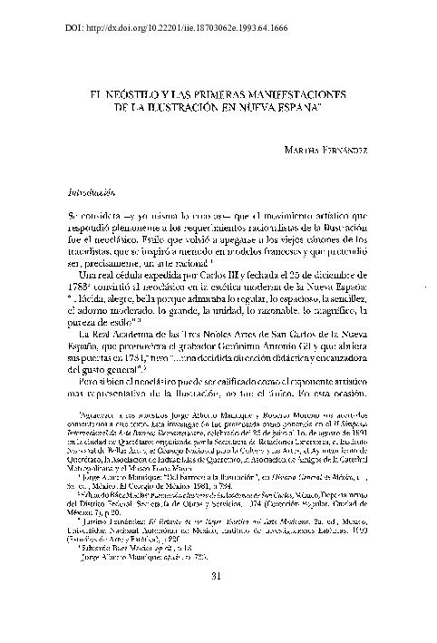 (PDF) El neóstilo y las primeras manifestaciones de la Ilustración en ...