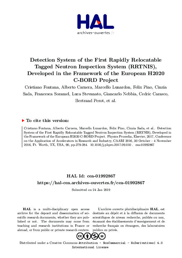 (PDF) Detection System of the First Rapidly Relocatable Tagged Neutron ...