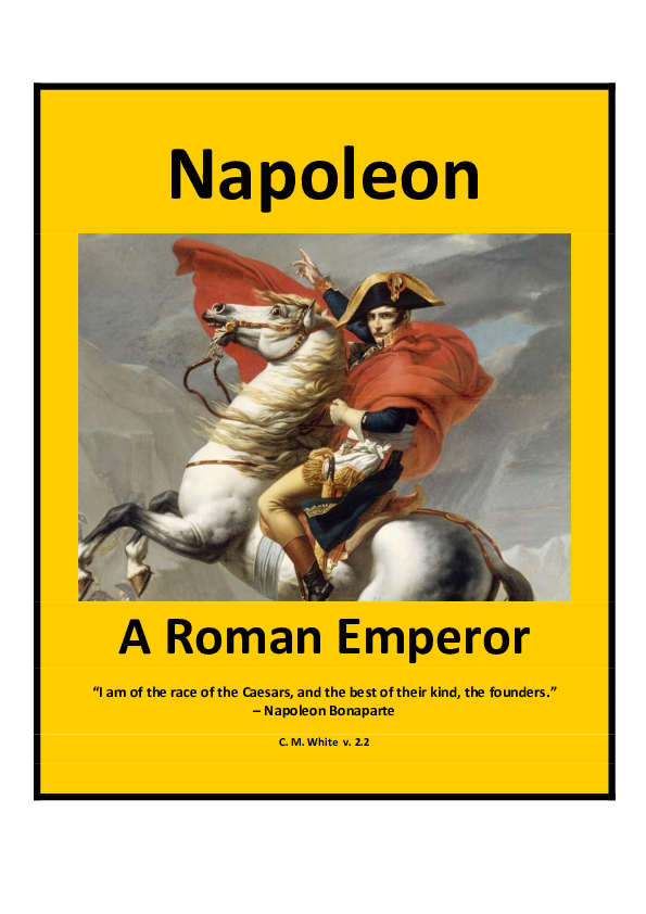 (PDF) Napoleon. A Roman Emperor
