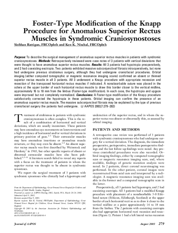 (PDF) Foster-type modification of the knapp procedure for anomalous ...