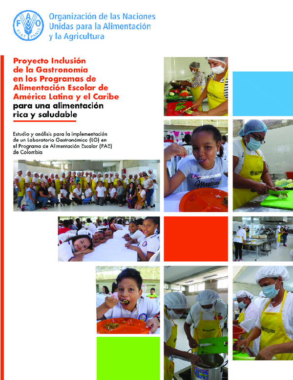 (PDF) Proyecto Inclusión de la Gastronomía en los Programas de Alimentación Escolar de América ...