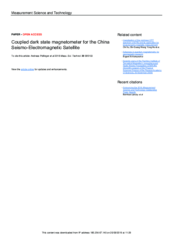 (PDF) Coupled dark state magnetometer for the China Seismo ...