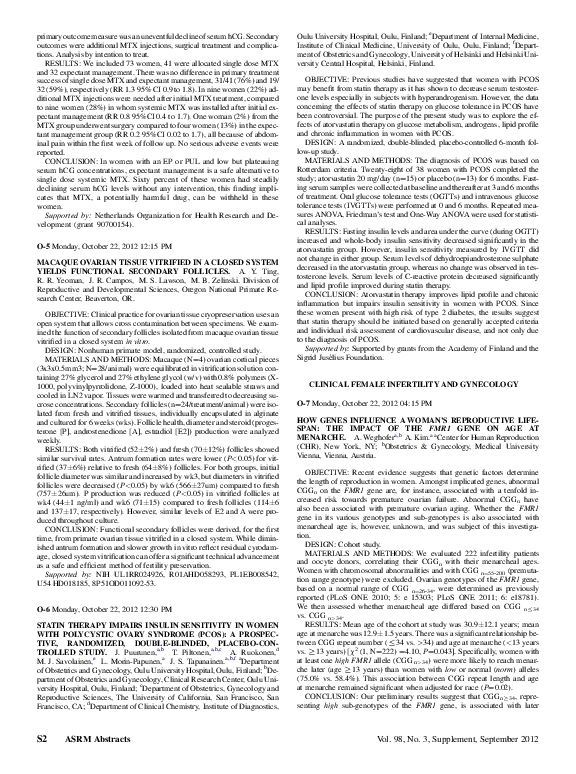 (PDF) Macaque ovarian tissue vitrified in a closed system yields ...