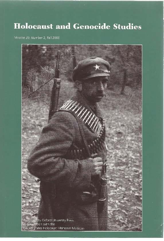 (PDF) Anti Semitism in the Soviet partisan movement