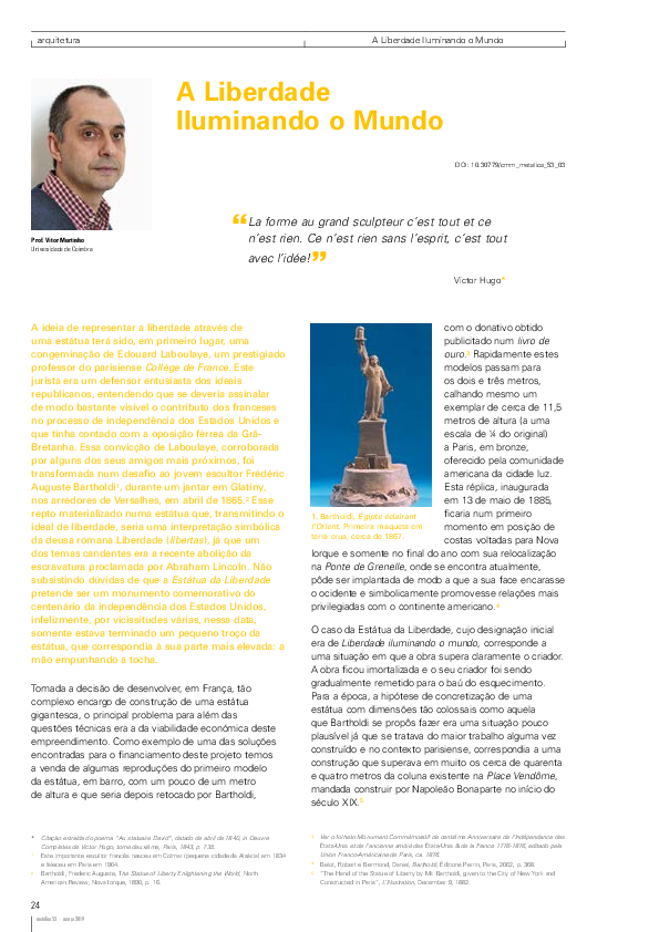 (PDF) A Liberdade Iluminando o Mundo