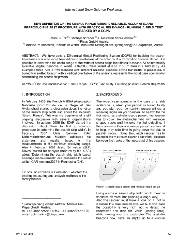 (PDF) New Definition of the Useful Range Using a Reliable, Accurate ...
