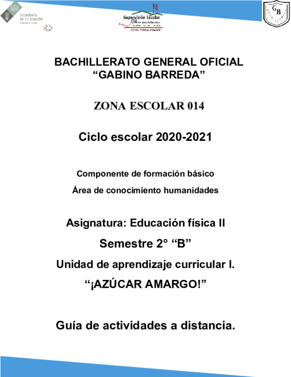 (DOC) GU A DID CTICA Educaci n f sica II Luis Herrera