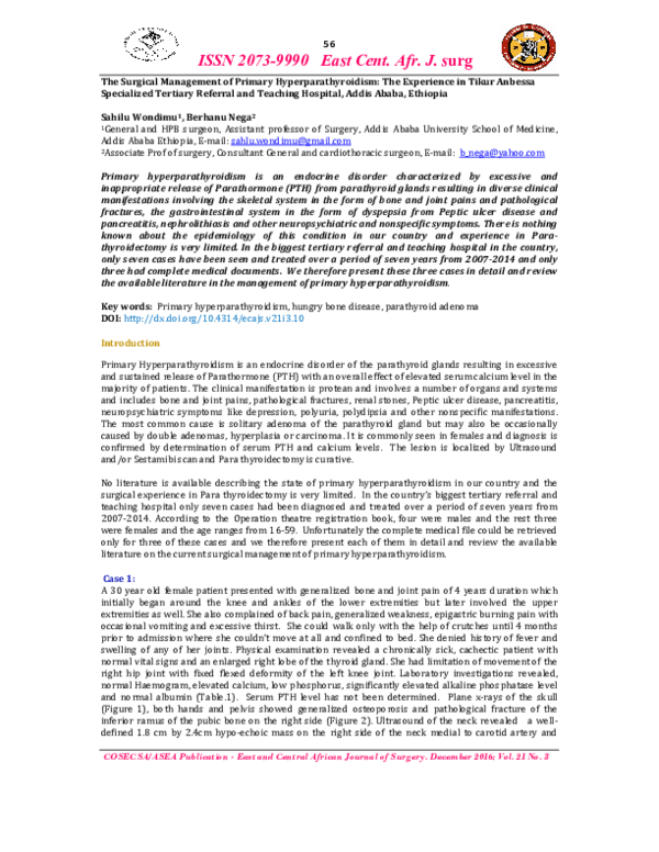 (PDF) The Jejunal Serosal Patch Procedure: A Successful Technique for ...