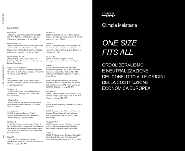 (PDF) "One Size Fits All": Ordoliberalismo e neutralizzazione del ...
