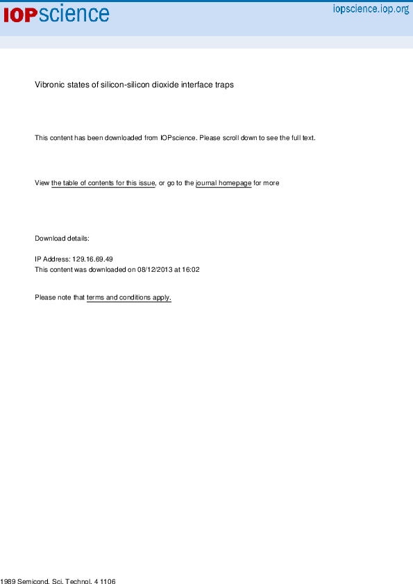 (PDF) Semicond. Sci. Technol