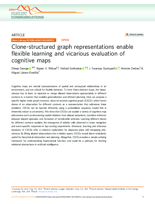 Pdf Clone Structured Graph Representations Enable Flexible Learning