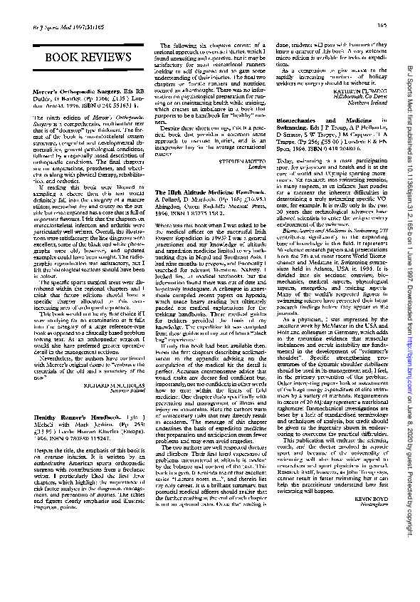 (PDF) The high altitude medicine handbook