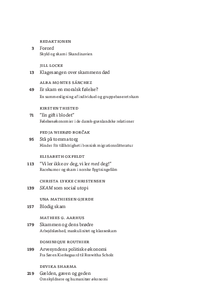 (PDF) Skyld og skam i Skandinavien