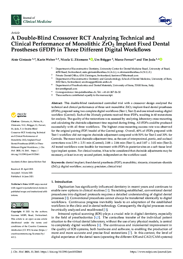 (PDF) A Double-Blind Crossover RCT Analyzing Technical and Clinical ...