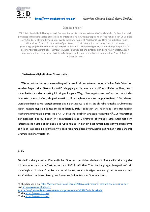 (PDF) Die Notwendigkeit einer Grammatik