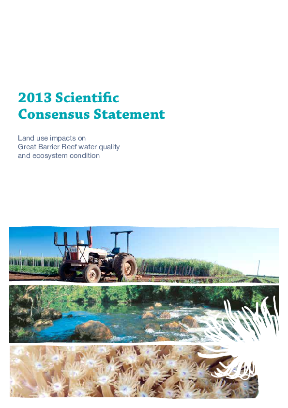 (PDF) 2013 Scientific Consensus Statement Land use impacts on Great Barrier Reef water quality ...