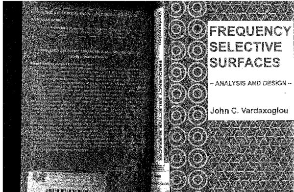 (PDF) Frequency selective surfaces : Design and analysis_Vardaxoglou