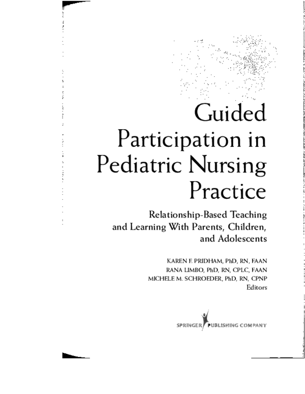 (PDF) Guided Participation in Pediatric Nursing Practice Relationship ...