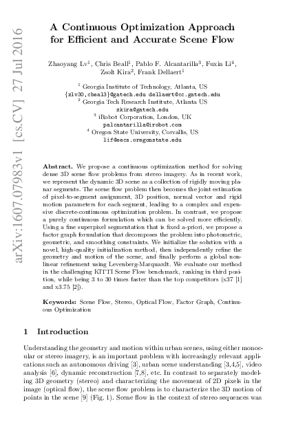 (PDF) A Continuous Optimization Approach for Efficient and Accurate ...