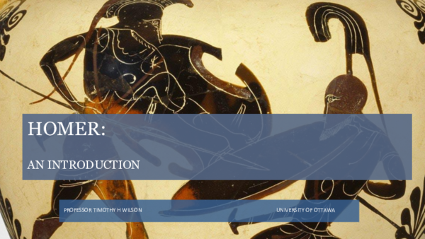 (PDF) HOMER: AN INTRODUCTION