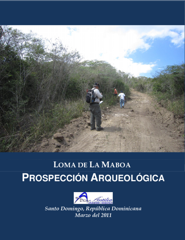 (PDF) Prospección arqueológica Proyecto Parque Eólico El Guanillo ...