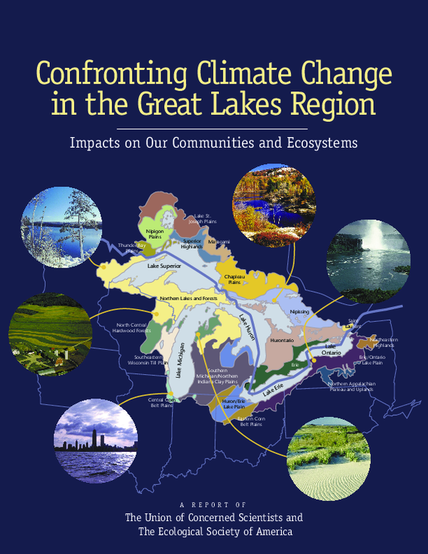 (PDF) Confronting Climate Change in the Great Lakes Region: Impacts on ...
