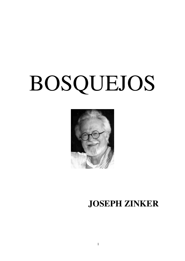 (PDF) Joseph Zinker (2010). Sketchs.Retratos | xaxtain Sansi - Academia.edu