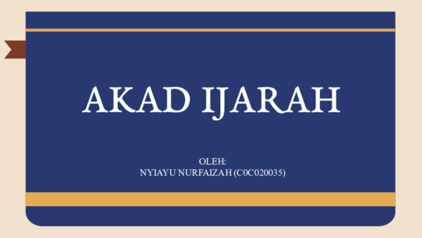 (PPT) PPT AKAD IJARAH