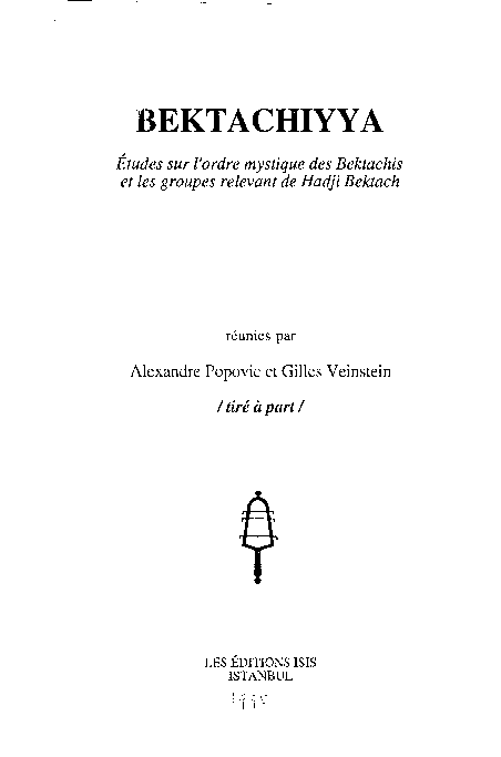 (PDF) When Haji Bektash Still Bore the Name of Sultan Sahak: Notes on ...