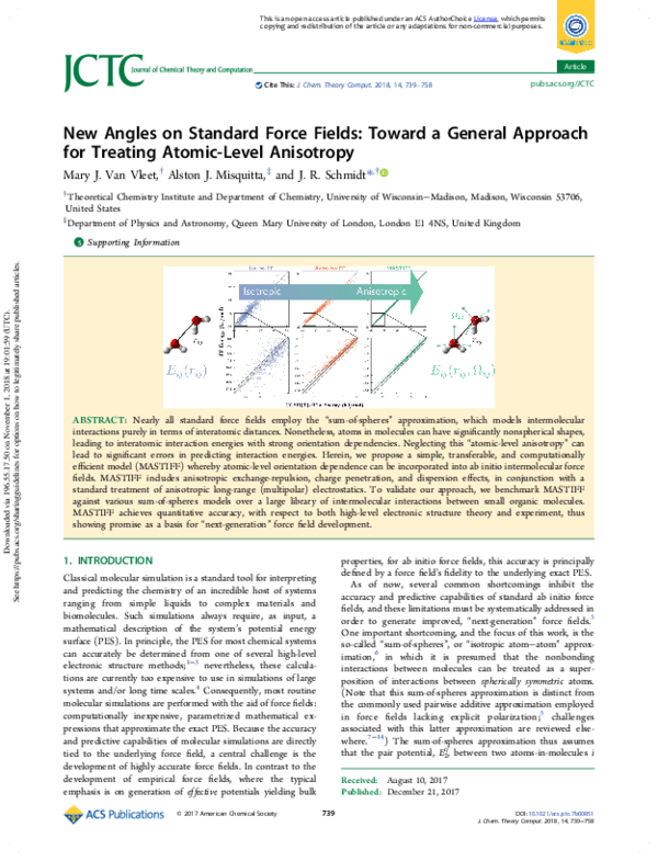 (PDF) New angles on standard force fields: towards a general approach ...
