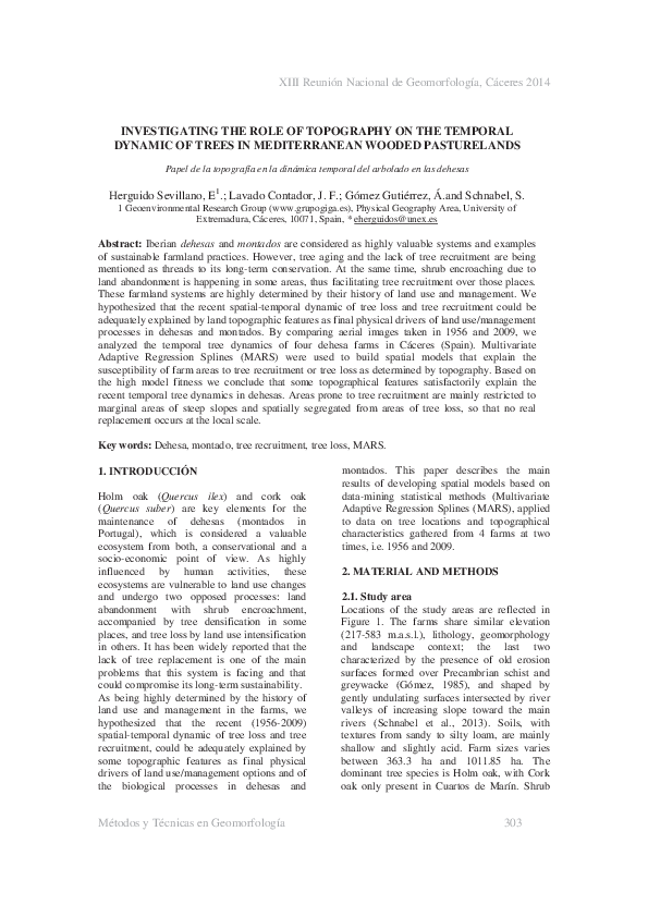 (PDF) Investigating the Role of Topography on the Temporal Dynamic of ...