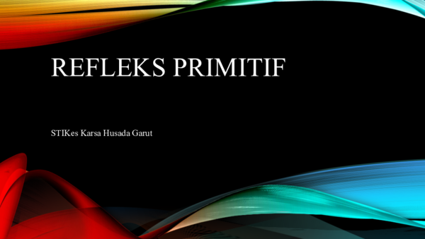 (PPT) Refleks primitif