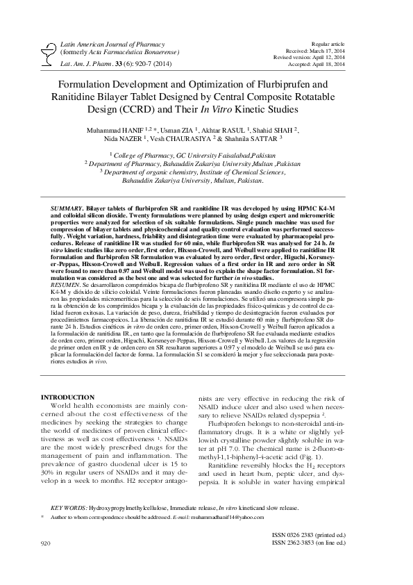 Pdf Formulation Development And Optimization Of Floating Microballoons For Oral Delivery Of