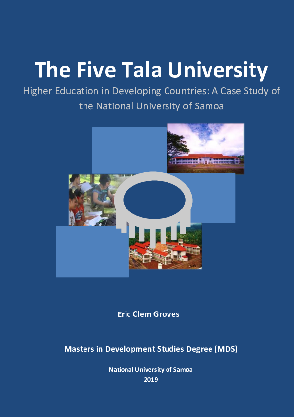 (PDF) Five Tala University: Higher Education in Developing Countries, A ...