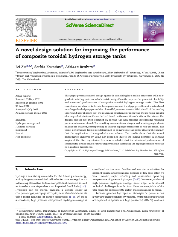 (PDF) A novel design solution for improving the performance of ...