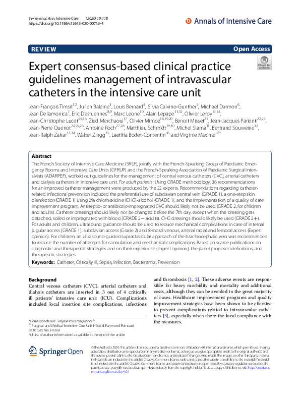 (PDF) Expert consensus-based clinical practice guidelines management of ...